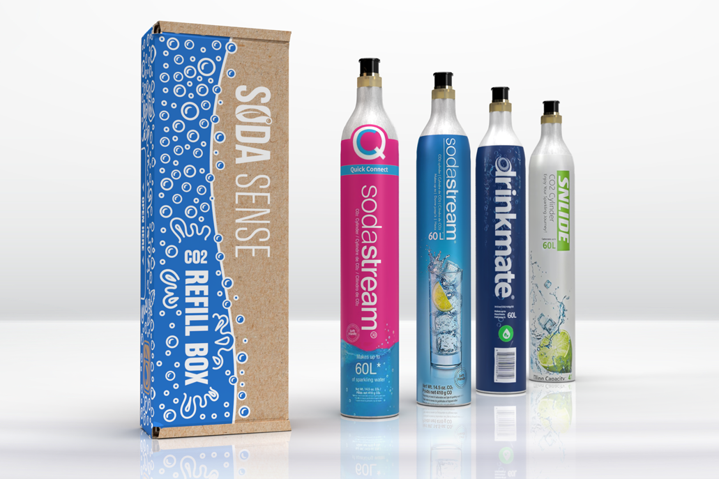 How Can I Refill My Empty SodaStream CO2 Cylinders? – Soda Sense